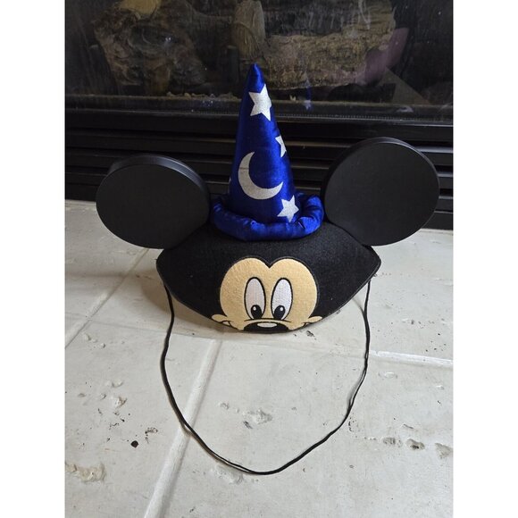 Disney | Other | Disney Parks Sorcerer Mickey Mouse Ears Hat Fantasia ...